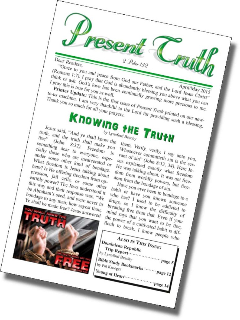 Present Truth Greeting – Apr-May 2015 | Present Truth