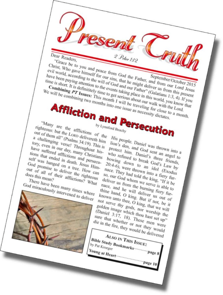 Present Truth Greeting – Sep-Oct 2015 | Present Truth